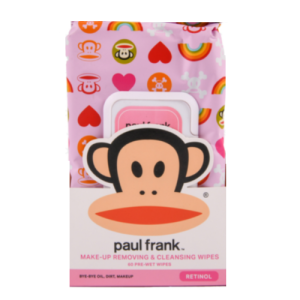 Make-Up Wipes Paul Frank 60ct Retinol-wholesale - SmartLoadUsa.com ...