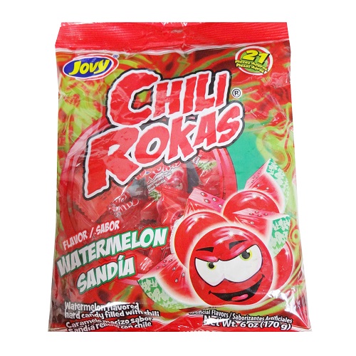 Jovy Chili Rokas Candy Watermelon 6oz-wholesale - SmartLoadUsa.com ...